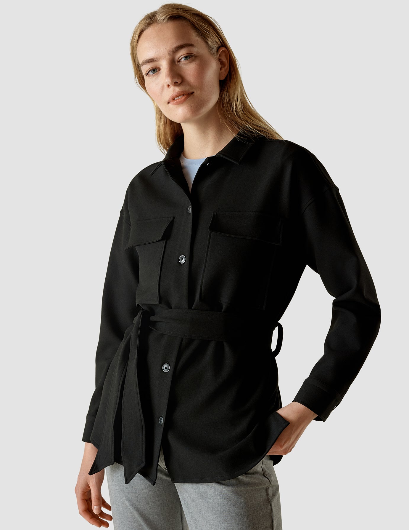 Women’s Belted Overshirt | SHAPING NEW TOMORROW